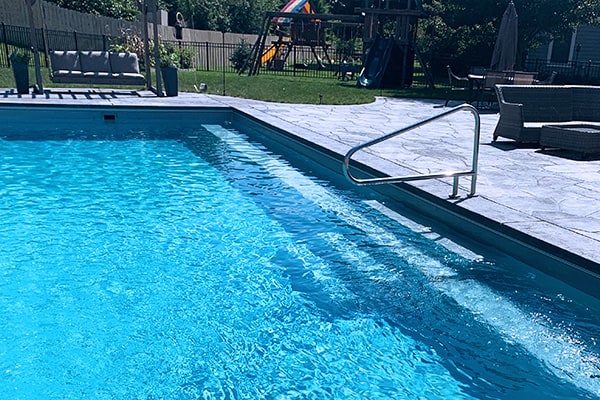 Marvelous Modern Pool | Narrow Swimming Pool Oconomowoc WI