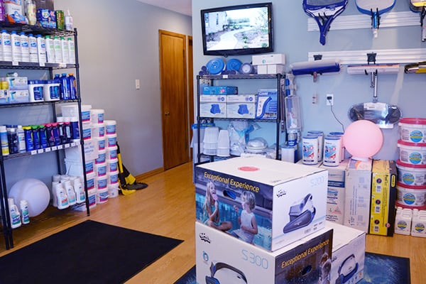 Beautiful Fiberglass Pools Service and Maintenance Wisconsin