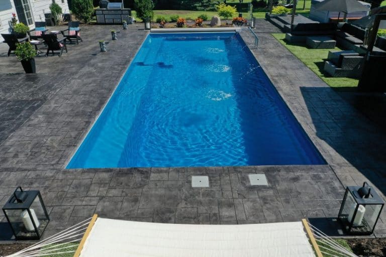 Marvelous Modern Pool | Narrow Swimming Pool Oconomowoc WI