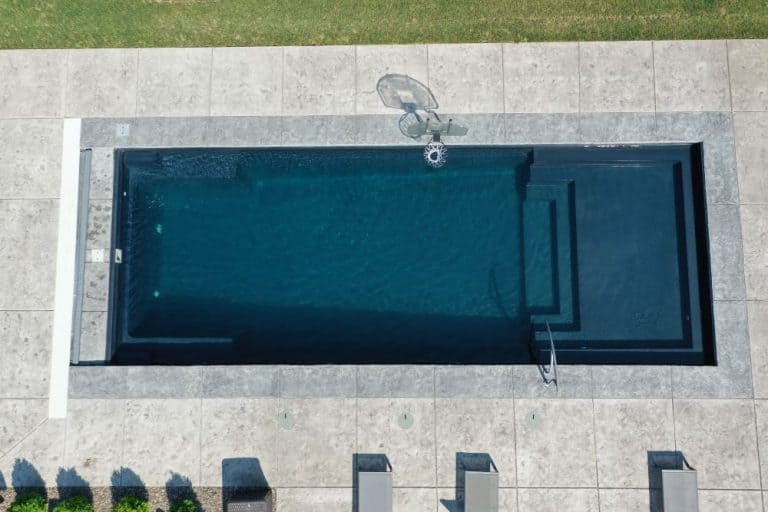 Illusion Fiberglass Pool Oconomowoc WI | Rectangular Pool