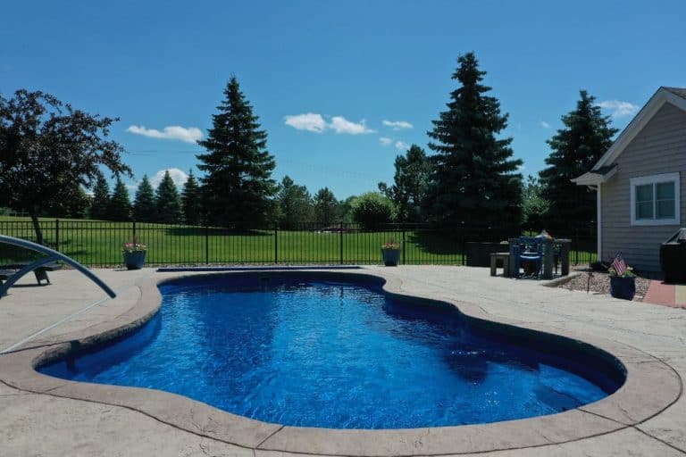 Waukesha County Fiberglass Inground Pool Installation