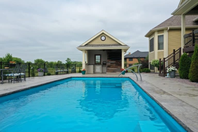 Waukesha County Fiberglass Inground Pool Installation