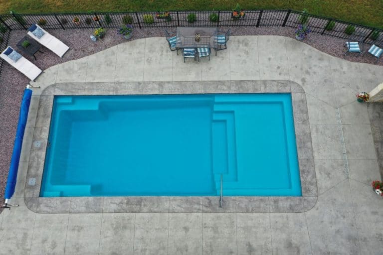 Waukesha County Fiberglass Inground Pool Installation