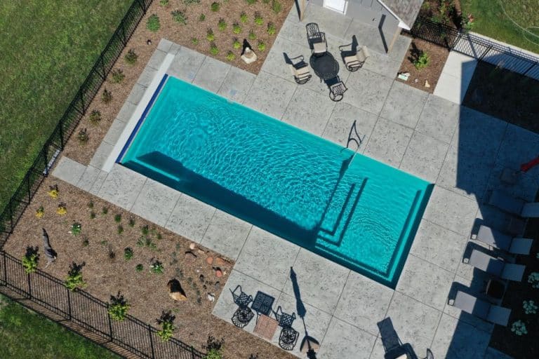 Lake Geneva Fiberglass Inground Pool Installation